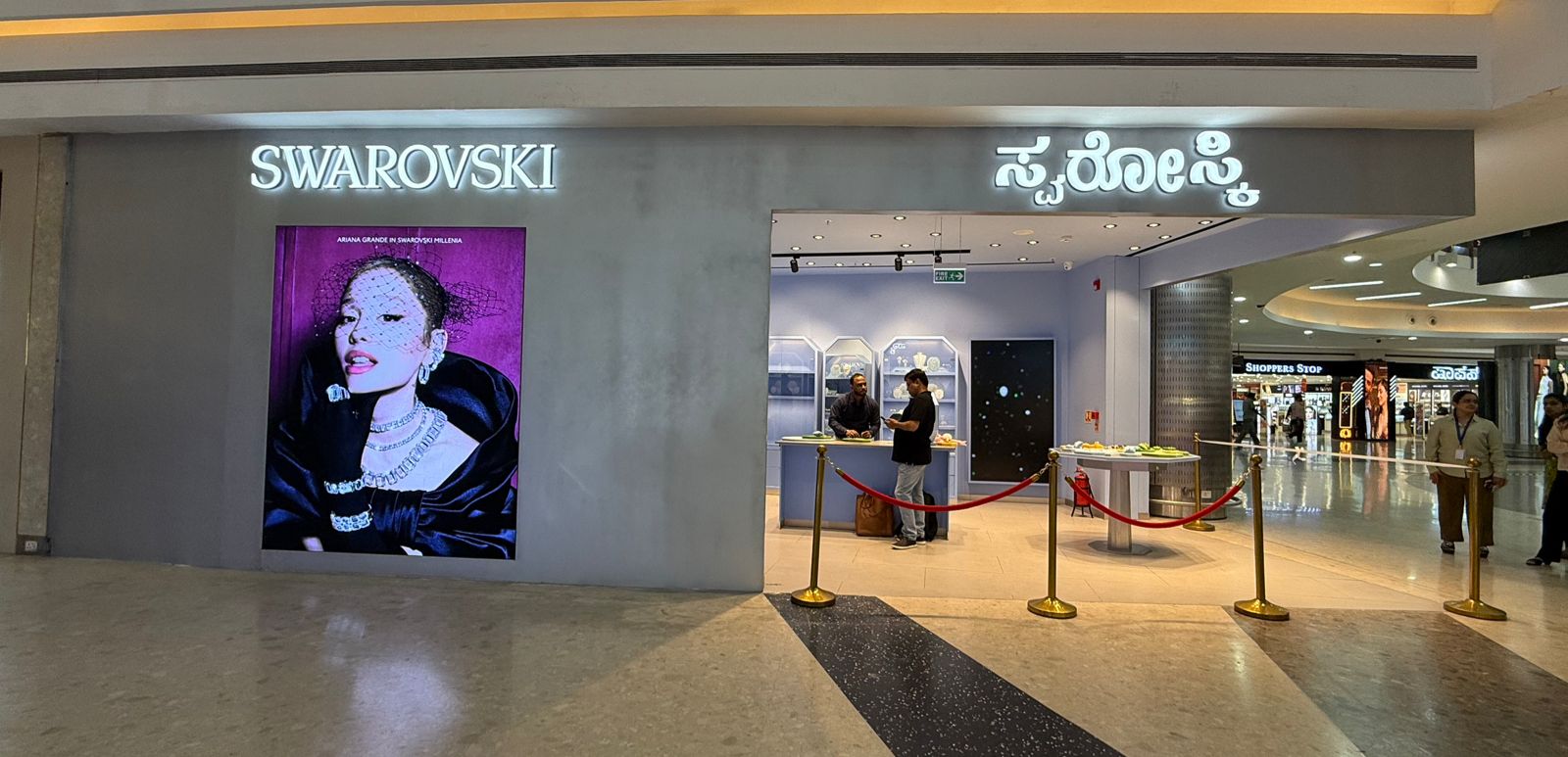 Swarovski opens new store at Mantri Square Mall